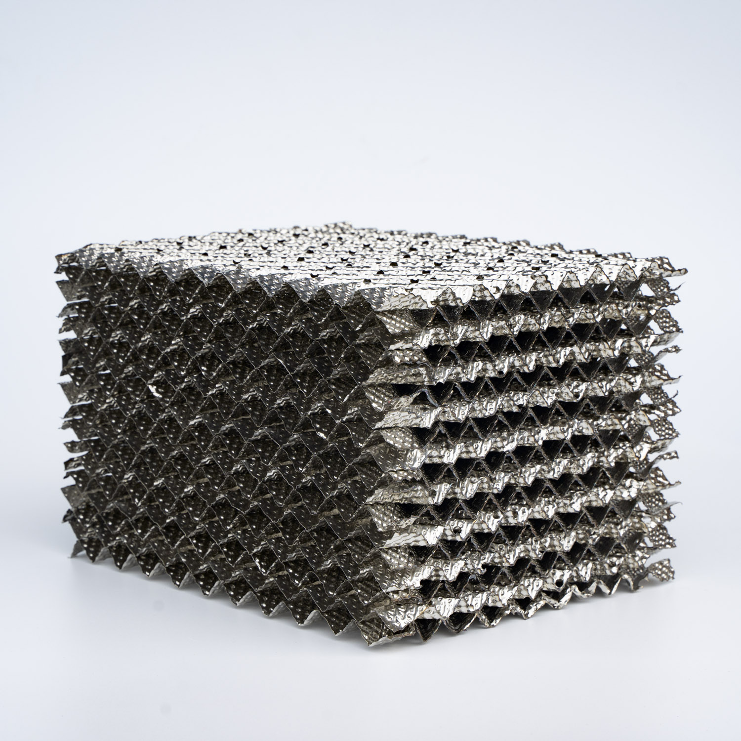 SS304 SS316 Metal Structured Packing for Absorption Reactive ...