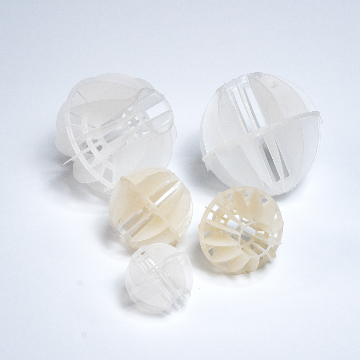 50mm Polypropylene PP PVDF Plastic Polyhedral Hollow Ball