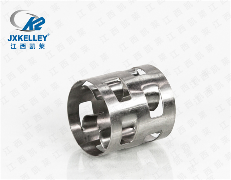 Bulk density of stainless steel Pall ring